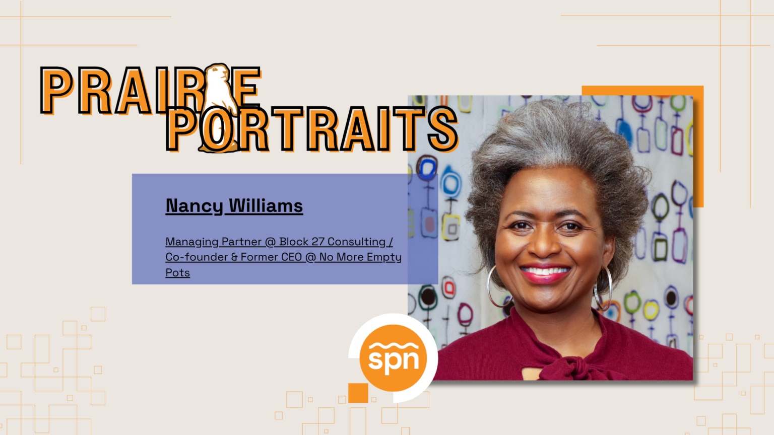 Prairie Portraits: Nancy Williams - Silicon Prairie News