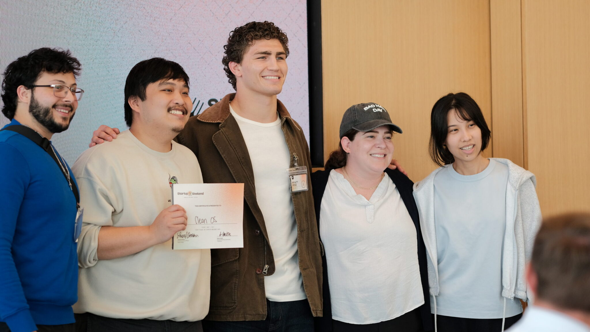 Startup Weekend pitch competition winner CleanOS to launch a real ...